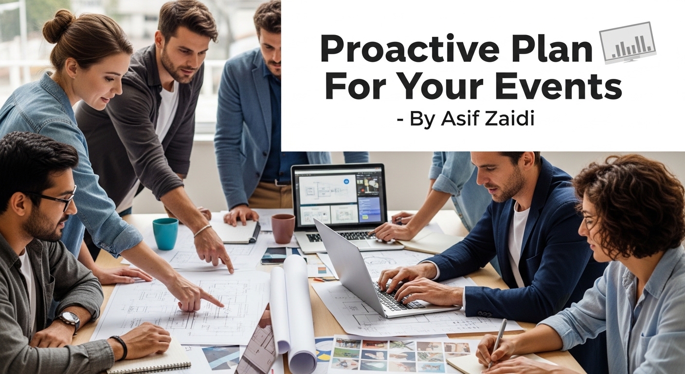Proactive Plan For Your Events - By Asif Zaidi
